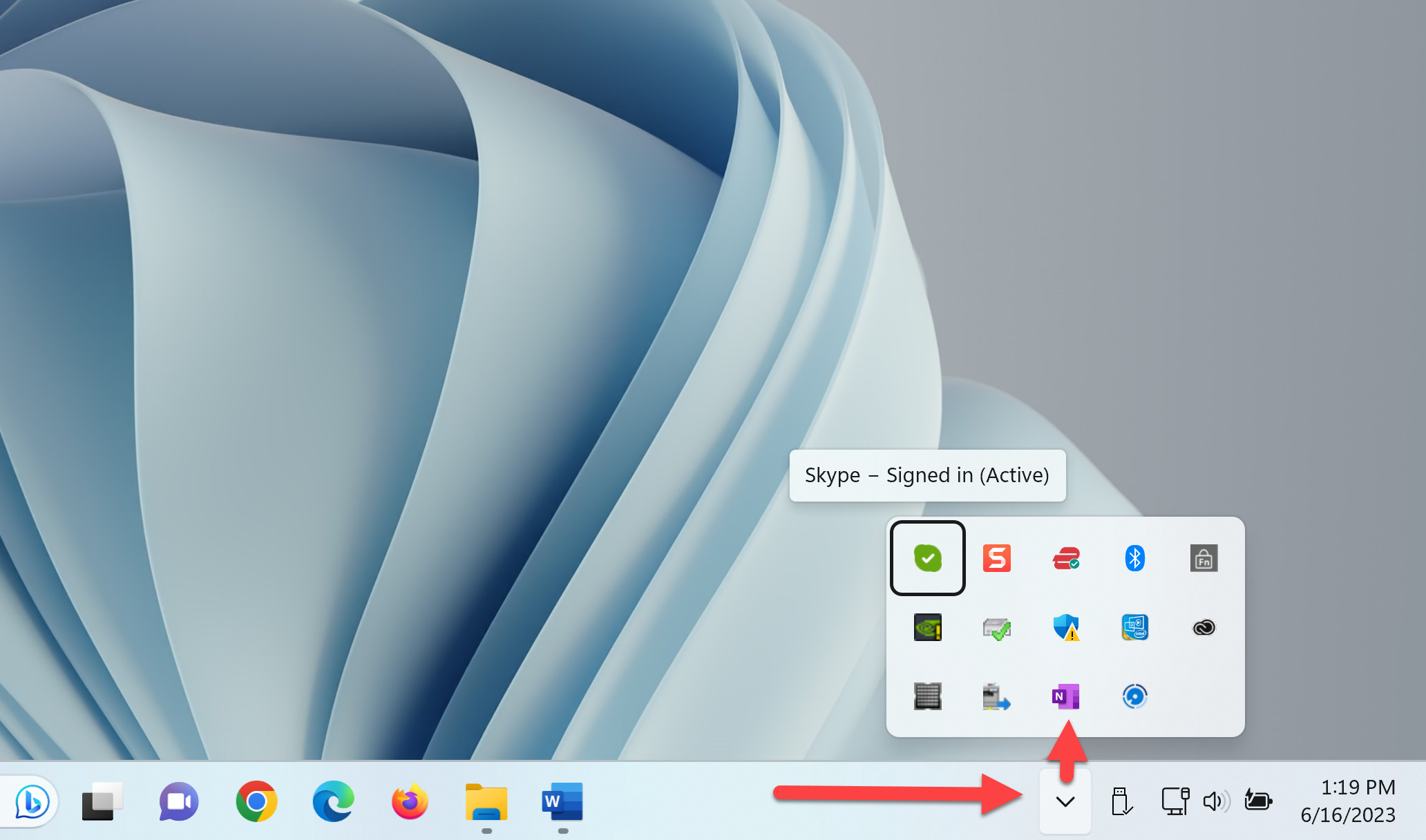 System Tray In Windows 11 DSurf